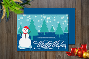 Holiday Non-Photo Card, a Card Template by aticnomar