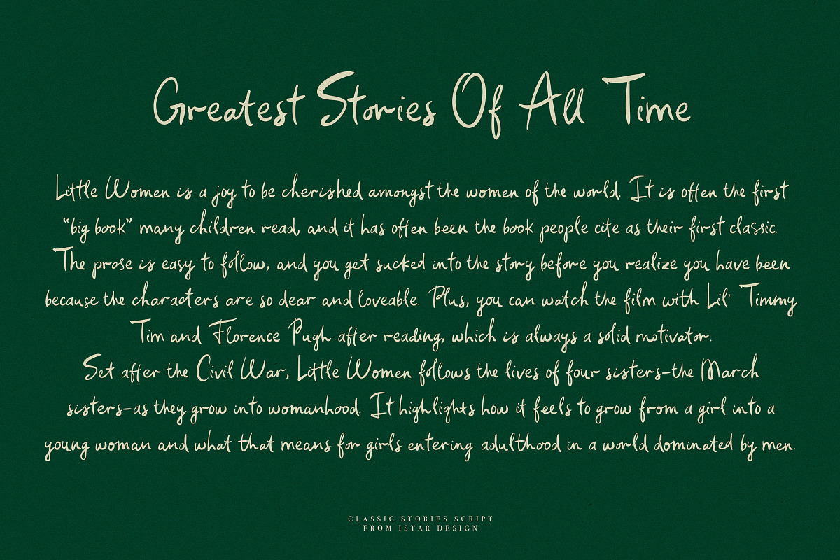 Classic Stories Script