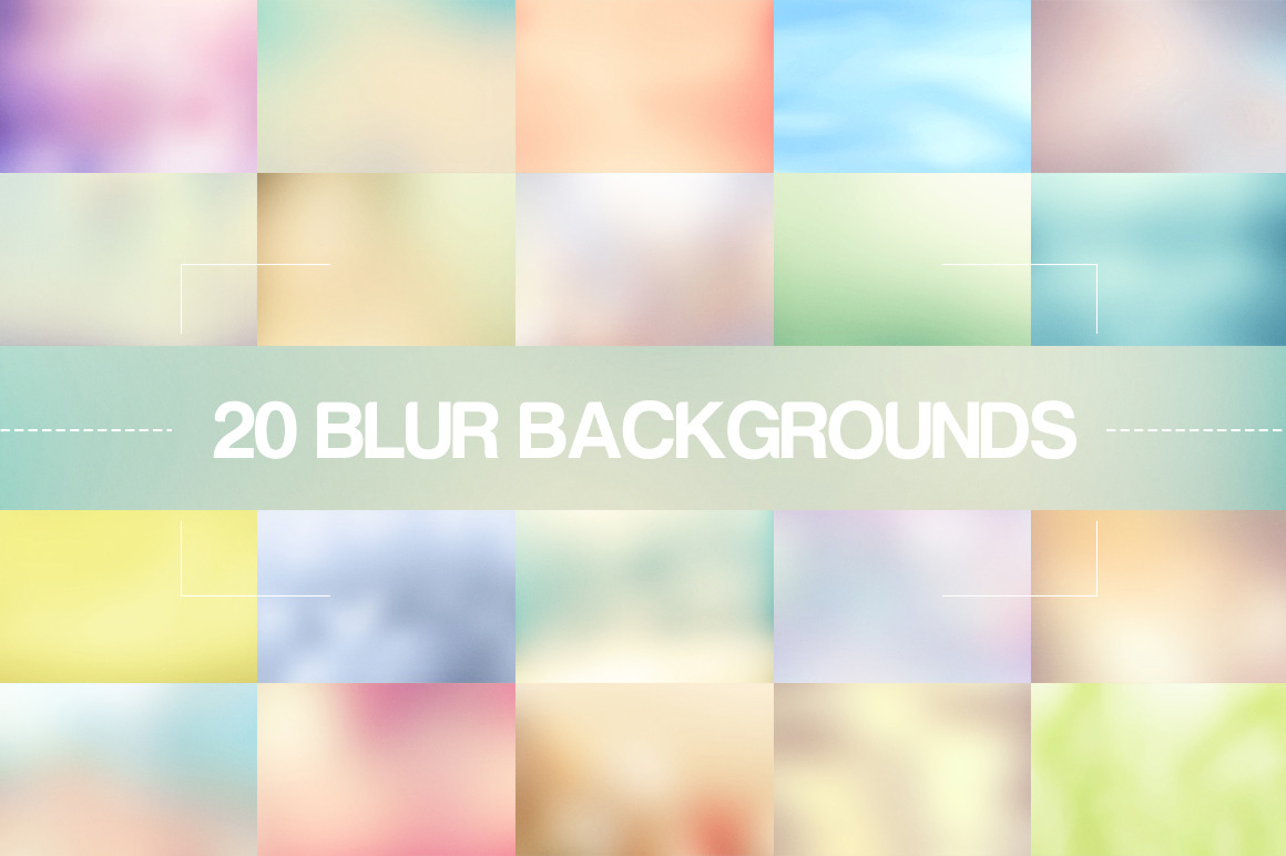 20 Light Blur Backgrounds, a Texture Graphic by Orange Fox