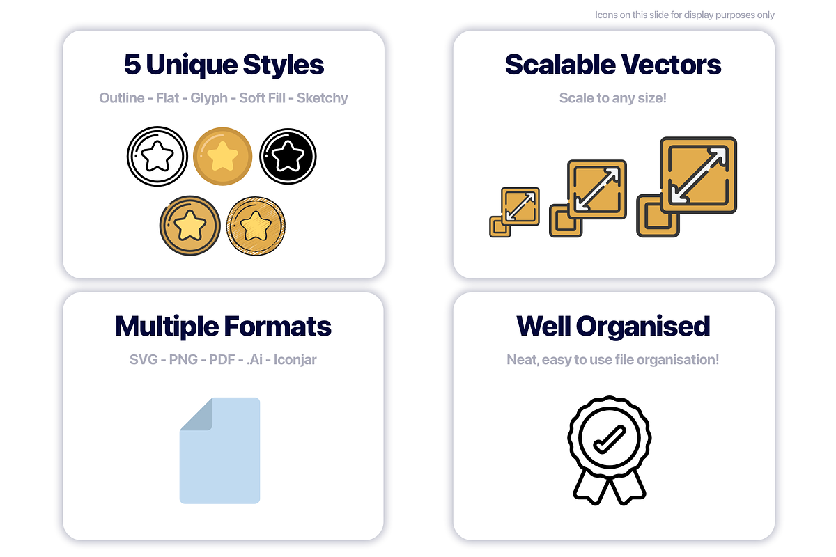 500 Video Game Elements Vector Icons, an Outline Icon by Juicy Icons
