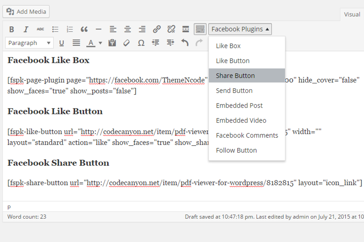 Facebook Social Plugins Kit for WP, a WordPress Template by ThemeNcode ...
