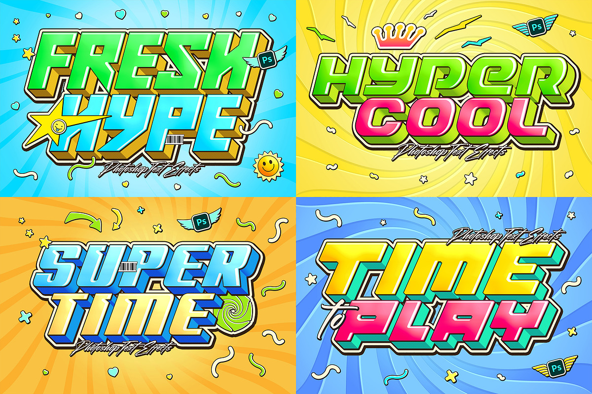 Y2K Design Bundle, a Design Template by Andrew Skoch Design