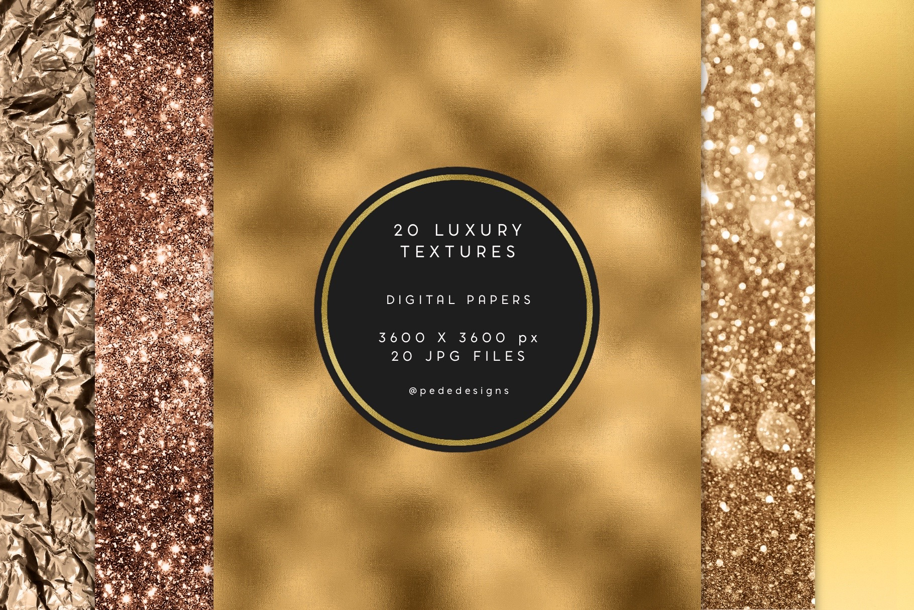 Luxury Textures, a Texture Graphic by PeDe Designs