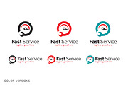 Fast Service Logo Template, a Branding & Logo Template by gunaonedesign