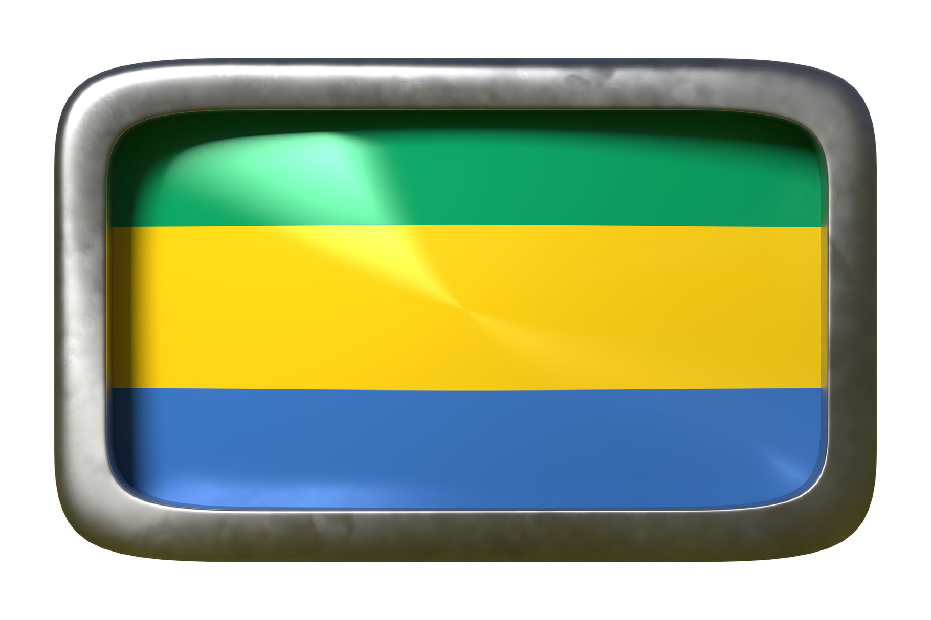 Gabon flag sign, an Abstract Photo by De todo un poco
