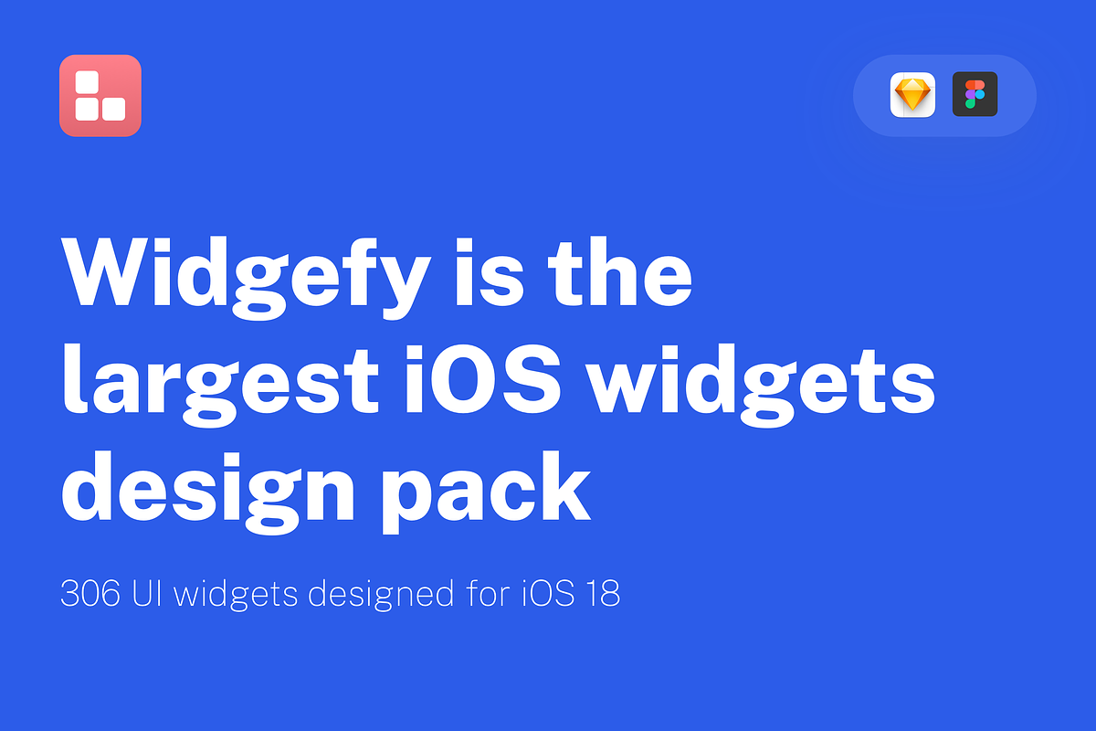 Widgefy iOS Home Screen Widgets Pack, an UI Kit Template by WhiteUI.Store