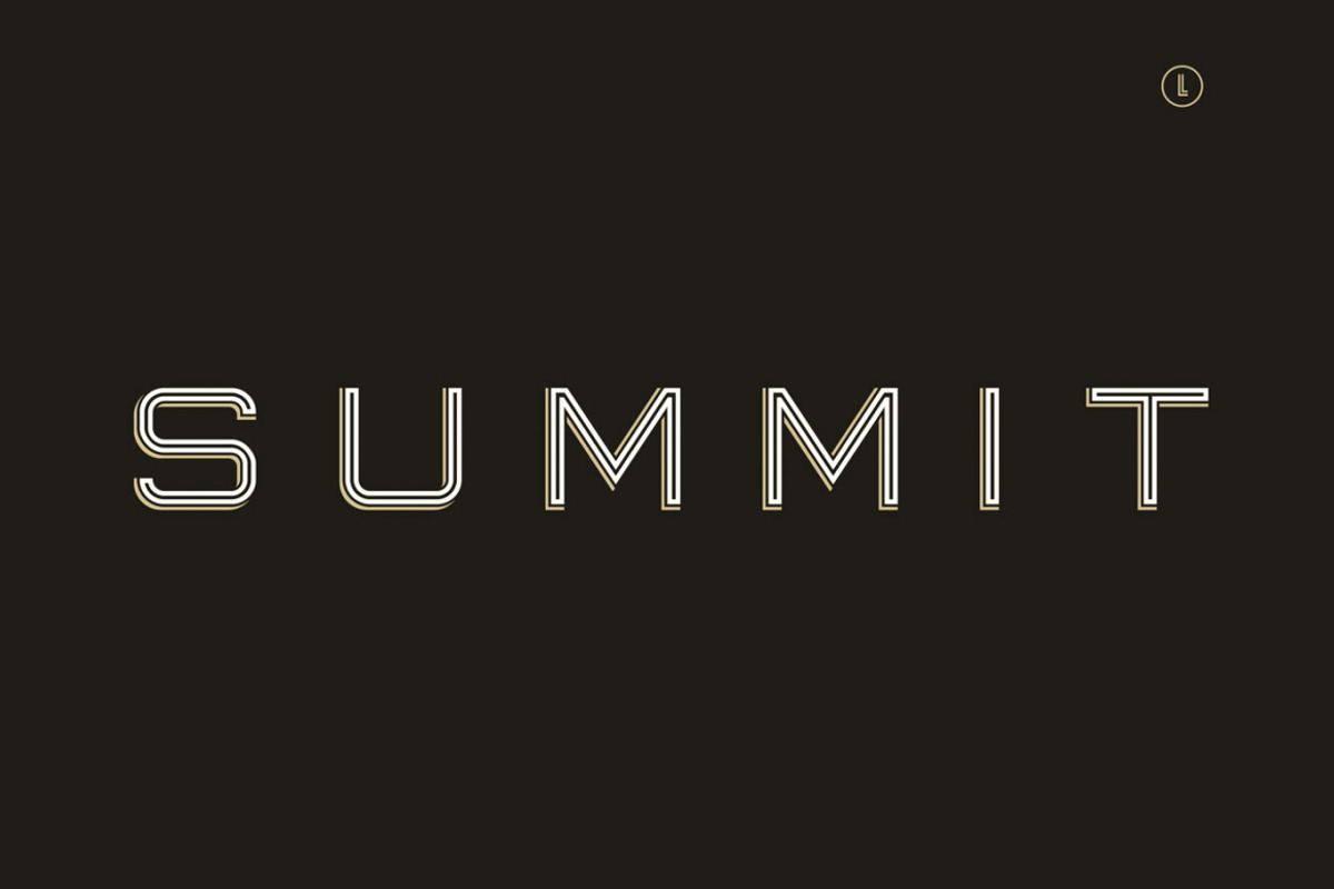 Summit Display Font Family