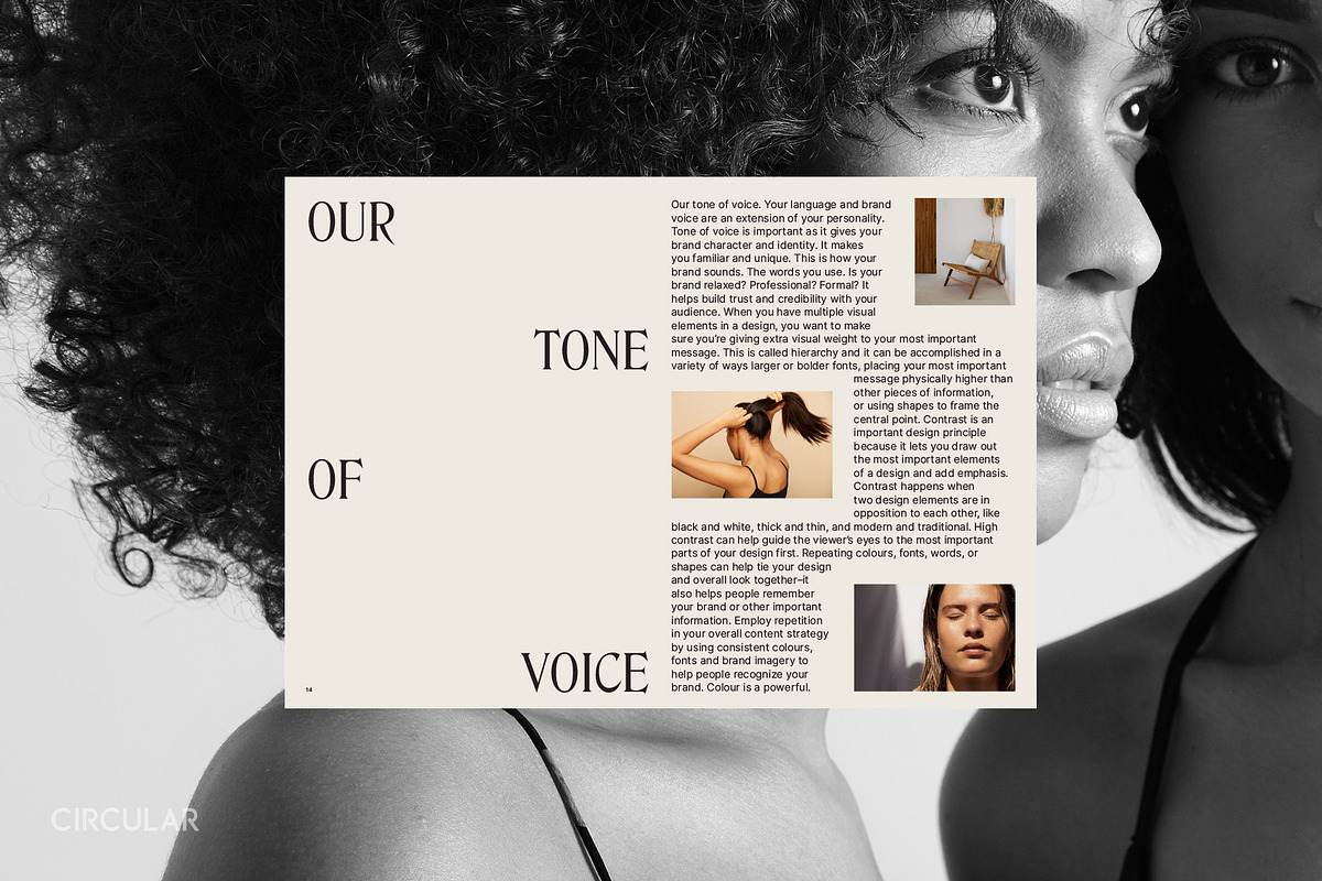 Brand Strategy Adobe InDesign Template | Creative Market