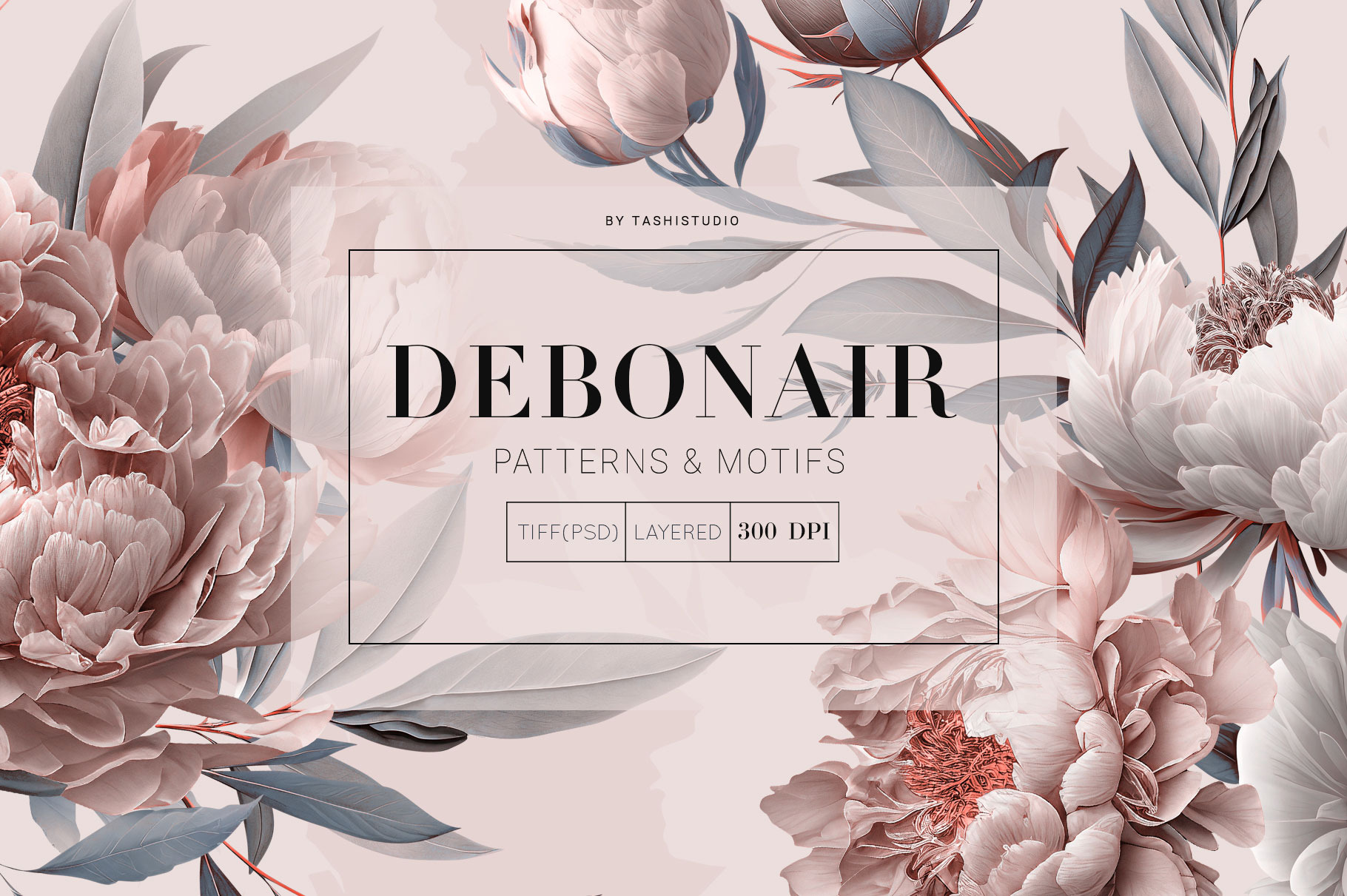 Debonair, Soft luxury Patterns, a Pattern Graphic by TSTUDIO