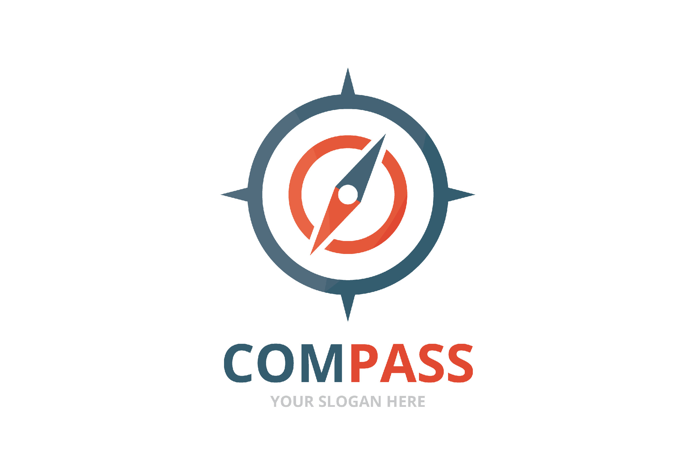 Vector compass logo combination., a Branding & Logo Template by GraphiShop