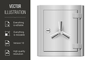 Steel safe, a Graphic by DvargShop