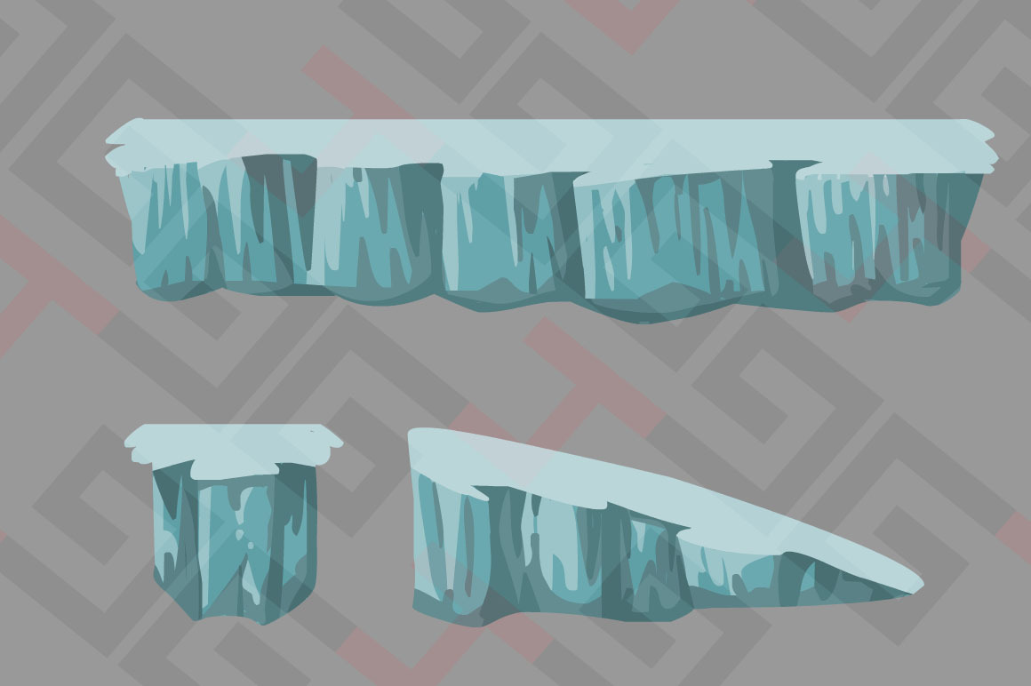 Platform ice asset, an Object Graphic by Graphics 4 Games