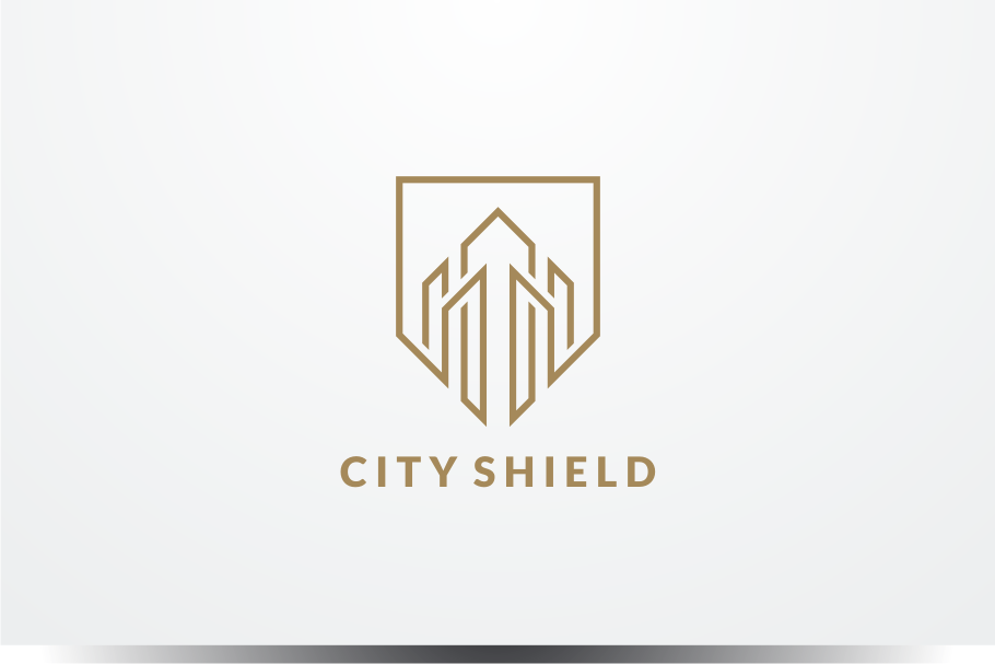 City Shield Logo, a Branding & Logo Template by yopie