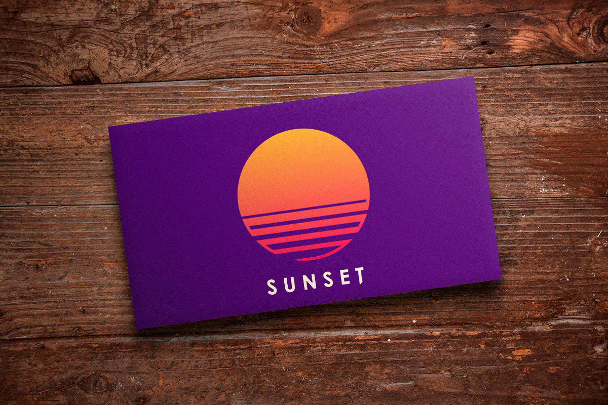 Sunset Logo, a Branding & Logo Template by Michael Rayback Design