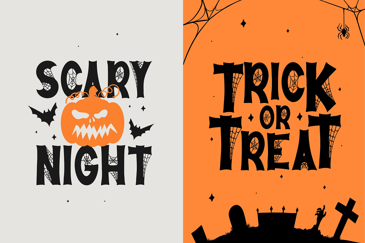 Ghostown - Halloween Display Font, a Handwritten Font by Imoodev