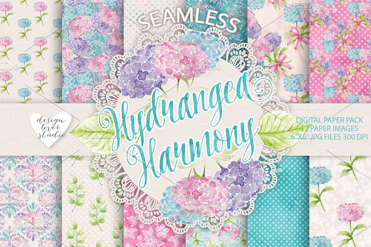 Watercolor digital paper MEGABUNDLE, a Pattern Graphic by designloverstudio