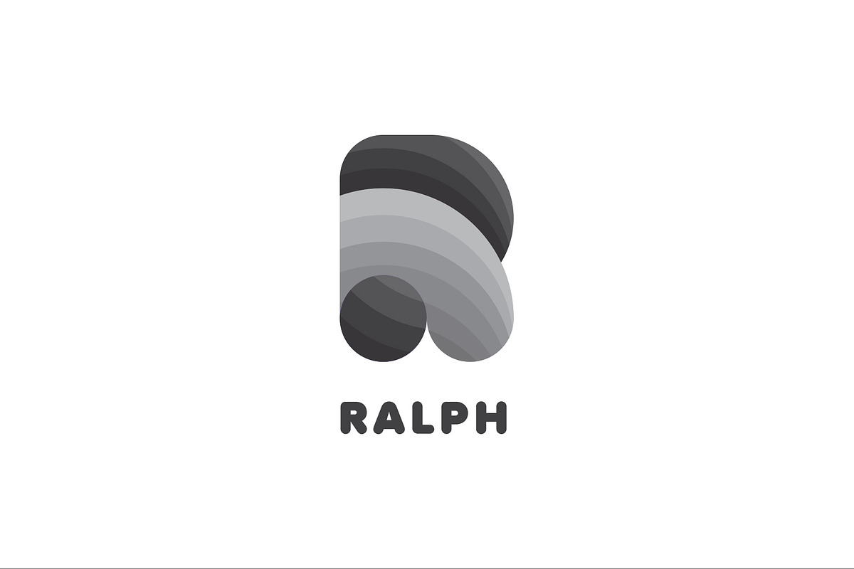 Ralph R Letter, a Branding & Logo Template by Last Spark