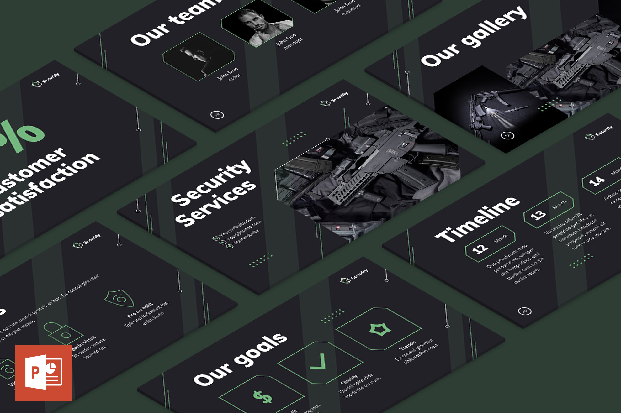 Presentation Security Guard Services, a Presentation Template by ...