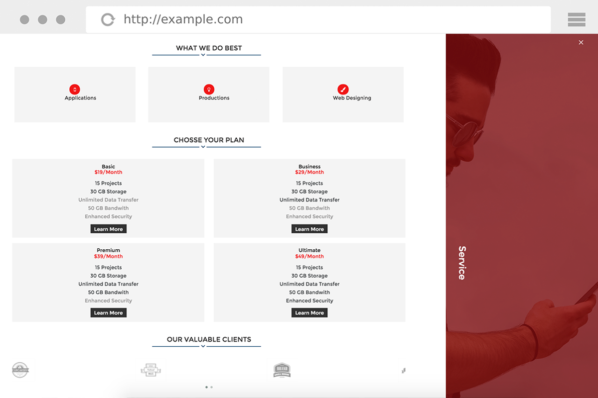 Boots4 Creative Bootstrap 4 Template, a Bootstrap Template by Theme Wagon