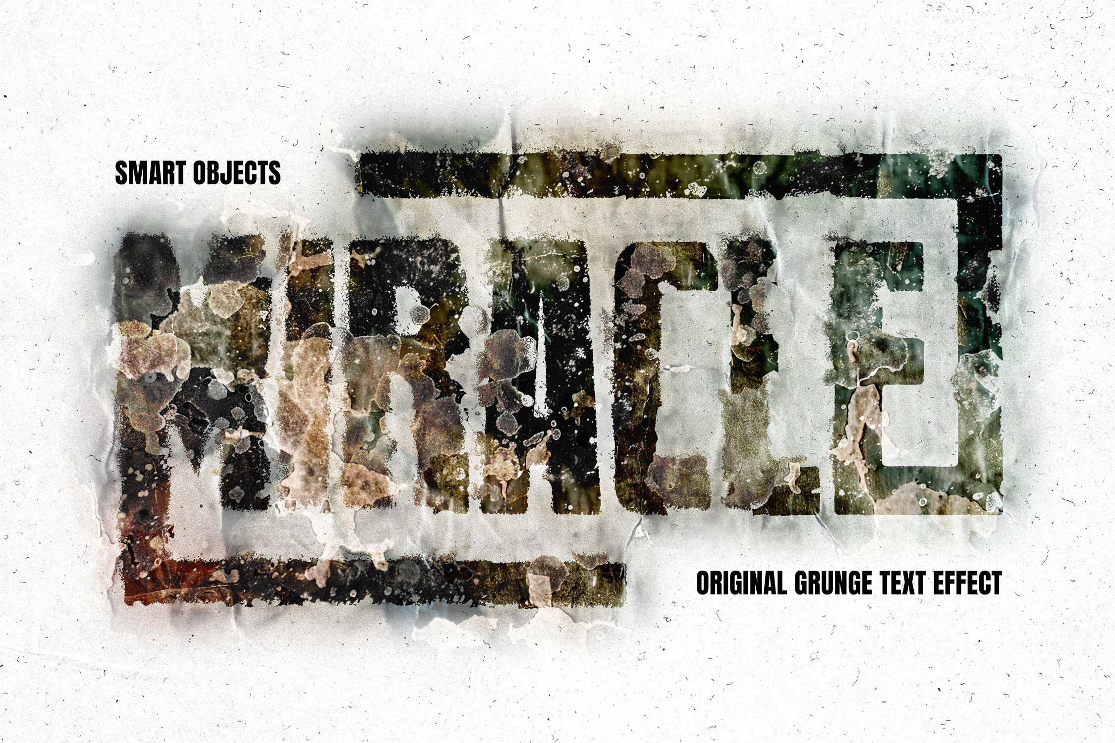 Grunge Wall Text Effect, a Layer Style Add-On by Design Squad