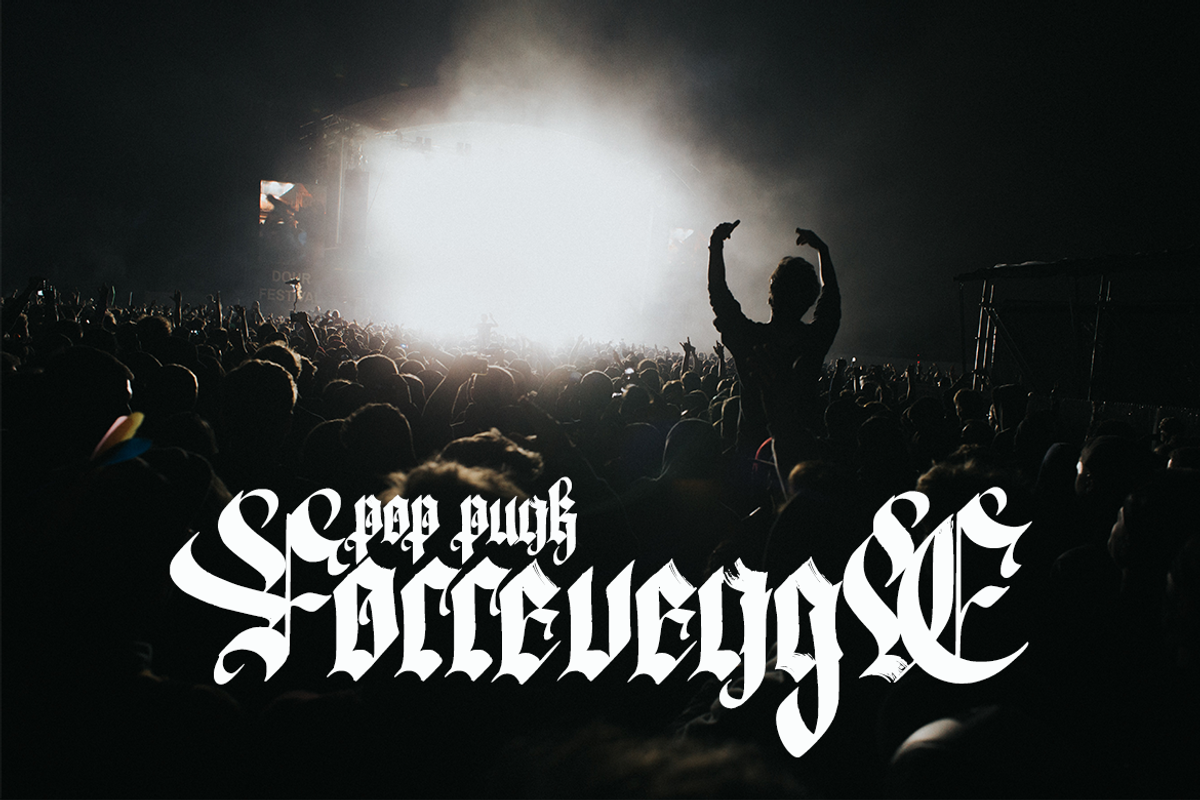 The Raid Letter - Blackletter