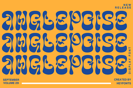 Glass Water - Tropical Font, a Font by HeyFonts