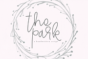 Park - Handwritten Script Font, a Script Font by KA Designs