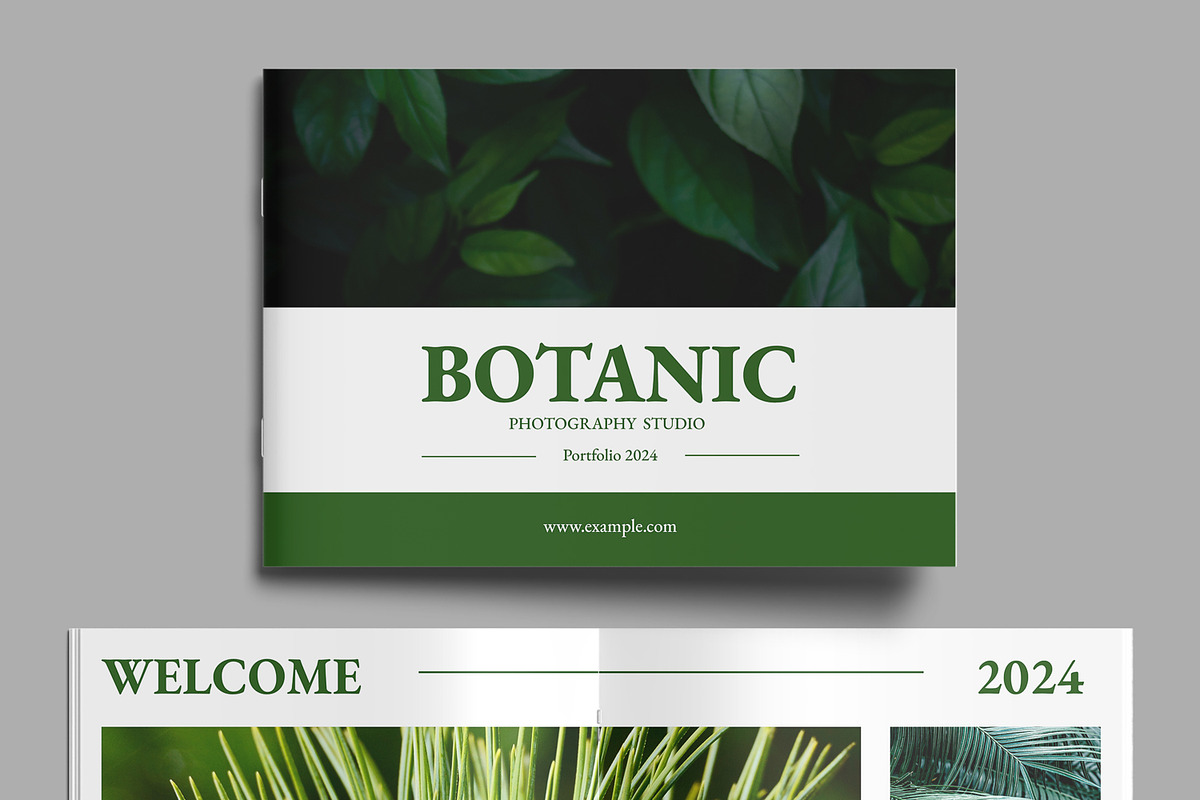 Botanic Magazine Layout | Creative Market