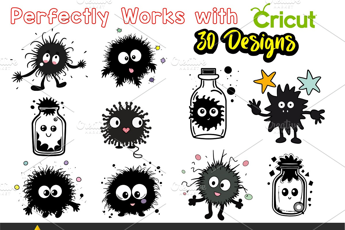 Soot Sprite Soot Ball Vector Clipart, an Object Illustration by ARTify ...