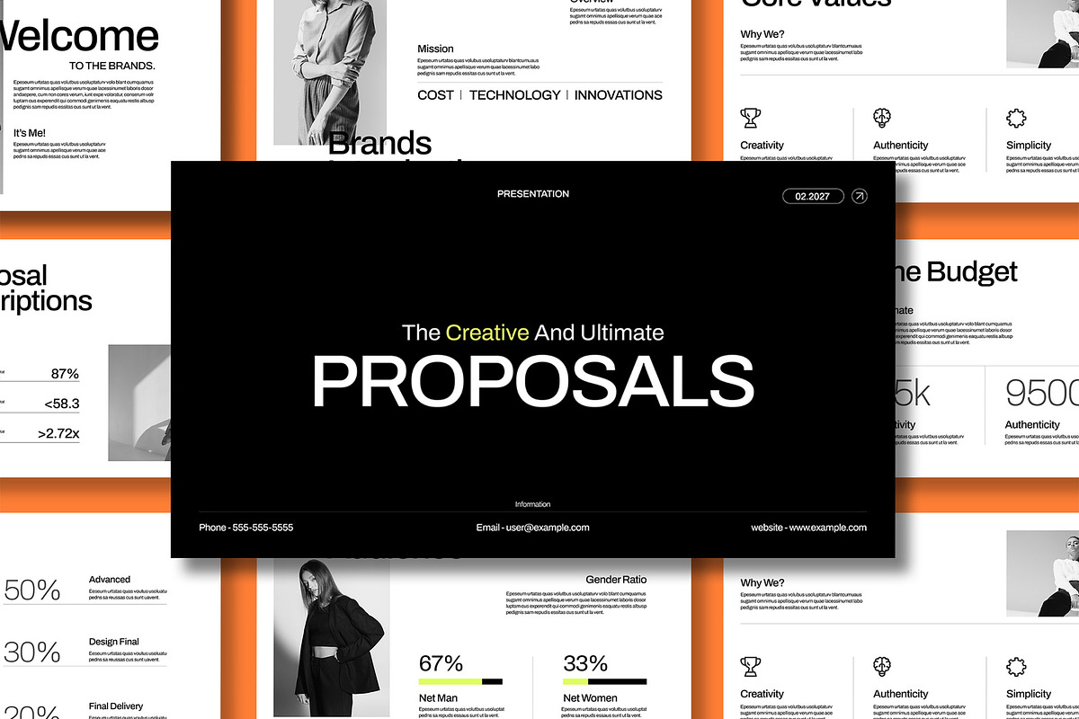 Brand Proposal Presentation Template