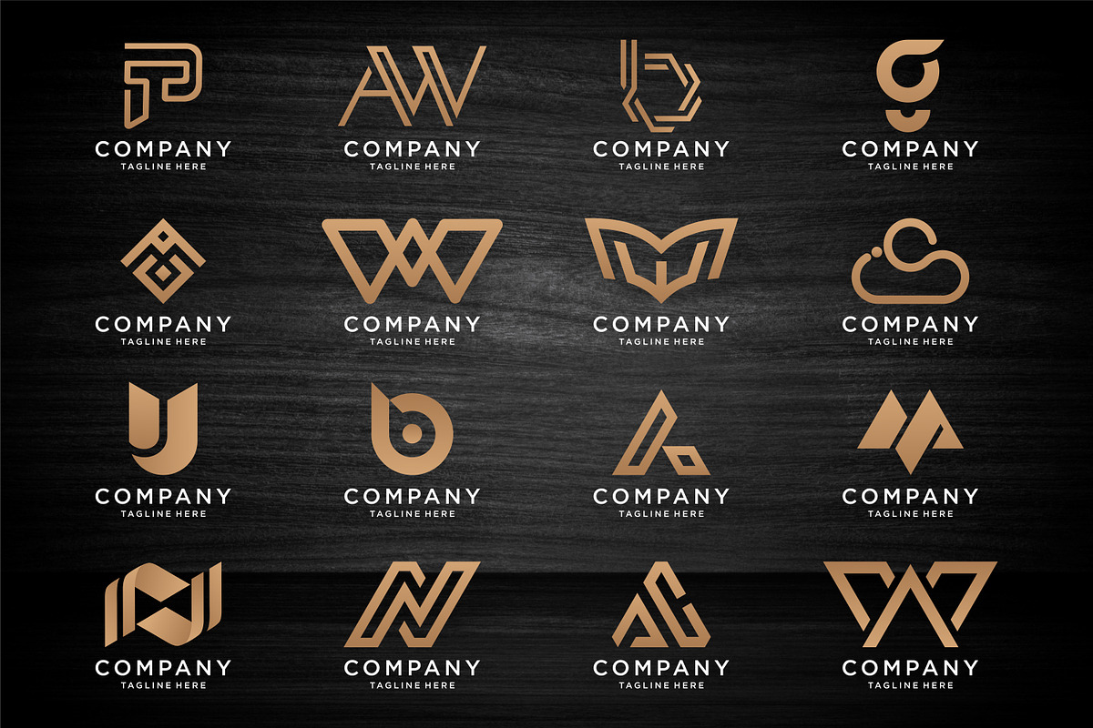 monogram logo design - PART 7, a Branding & Logo Template by BARONSTD ...