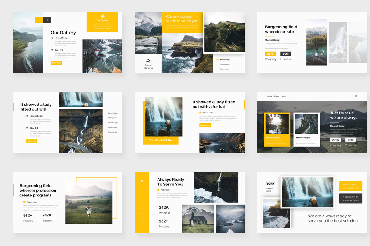 Unisa Creative Powerpoint Template, a Presentation Template by One ...
