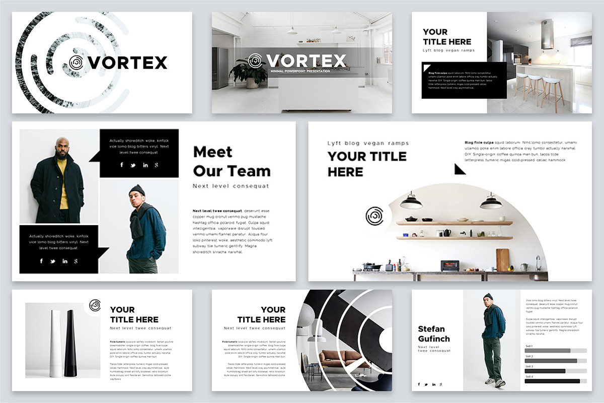 Vortex Powerpoint Template & Slides | Creative Market