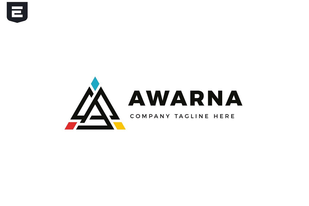 Awarna Letter A Logo, a Branding & Logo Template by ehaezer
