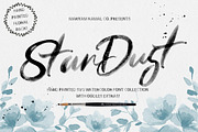 Stardust Font Collection, a Script Font by ReveryWorks