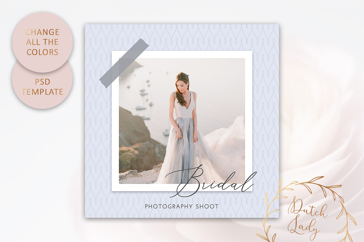 PSD Instagram Post Template Set #5, a Social Media Template by The ...