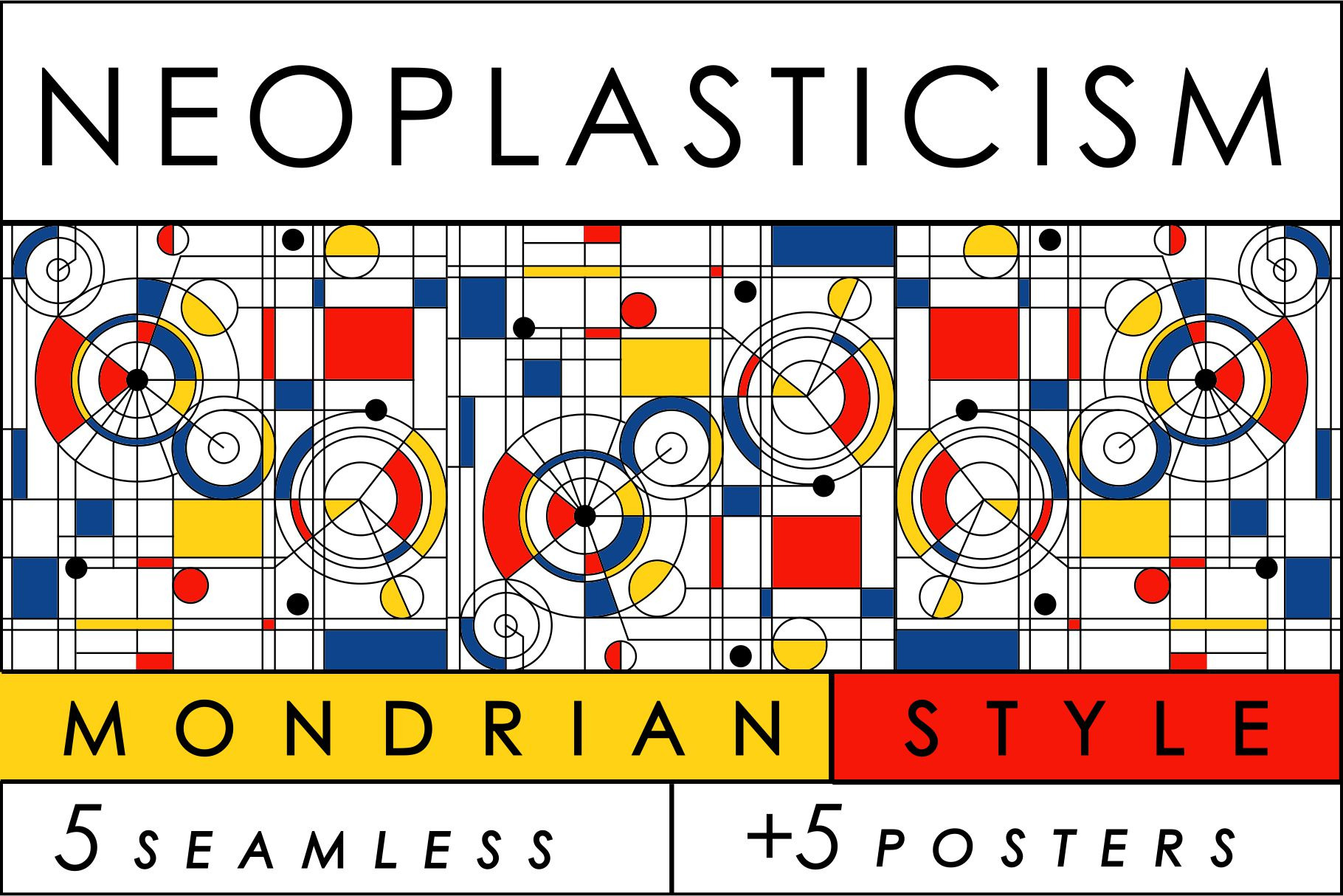 Neoplasticism, Mondrian style