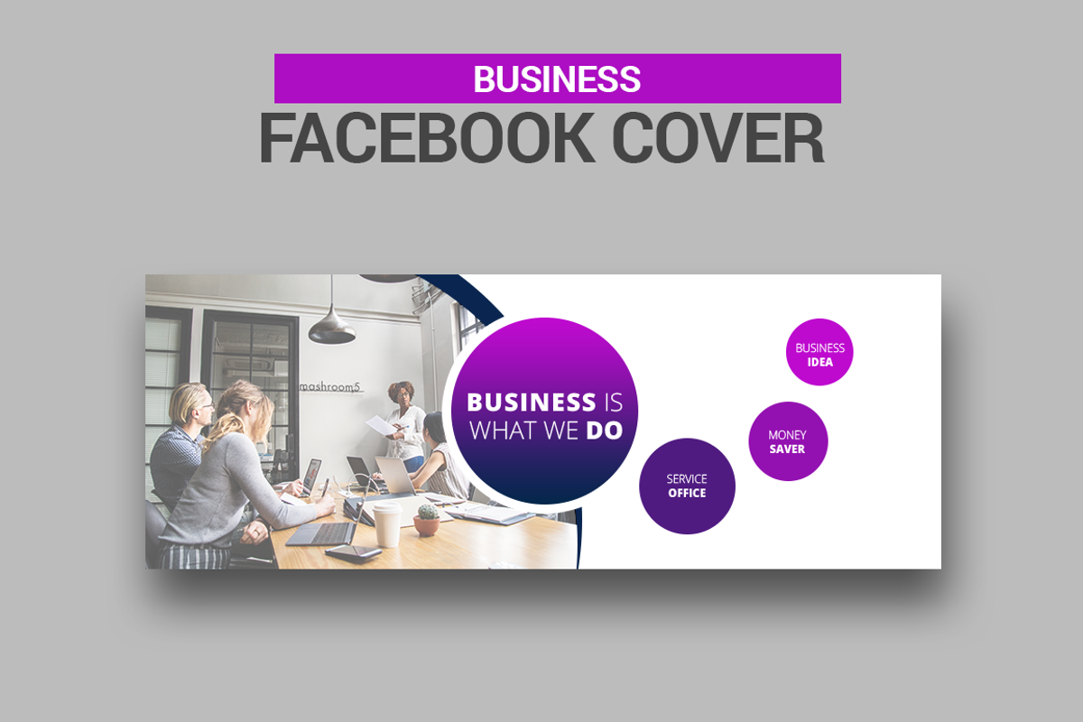 Business Facebook Covers, a Social Media Template by UNIK Agency