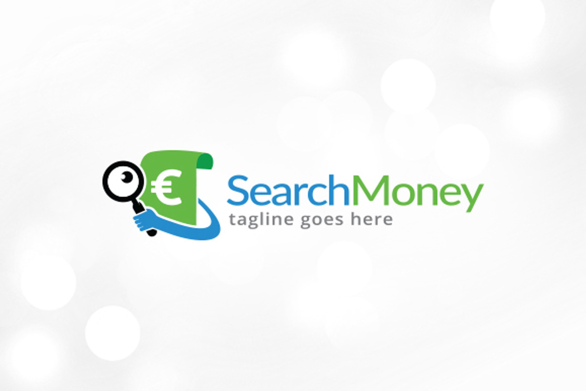 Search Money Logo Template, a Branding & Logo Template by gunaonedesign