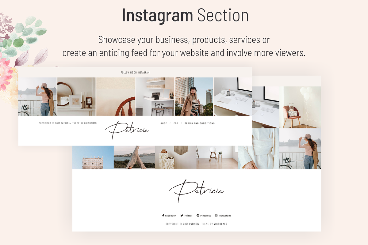 Patricia - WordPress Theme for Bloggers
