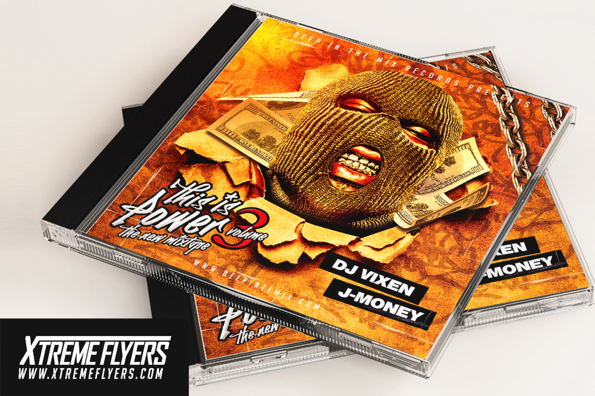Mixtape Cover Template, a Poster Template by XtremeFlyers