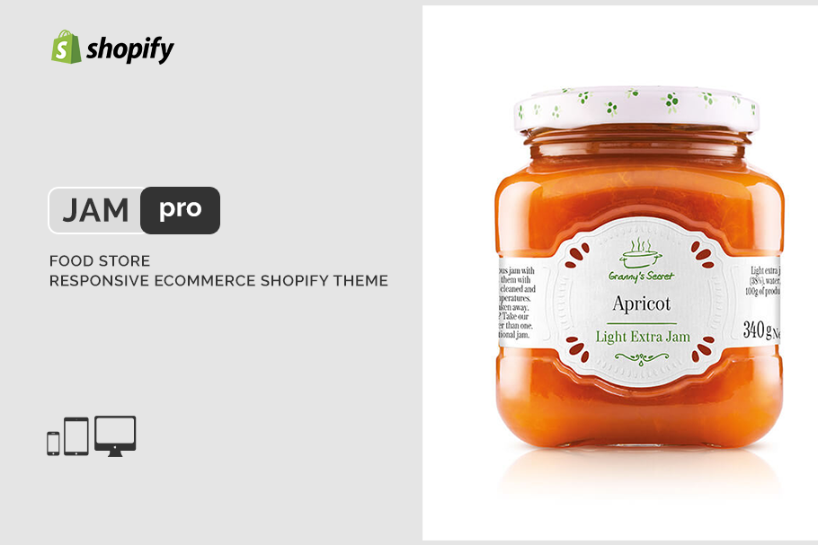 Jam Pro Food Store Shopify Theme, a Shopify Template by ThemeTidy ...