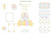 Thanksgiving Pastel Turkey DIY, an Illustration by LABFcreations