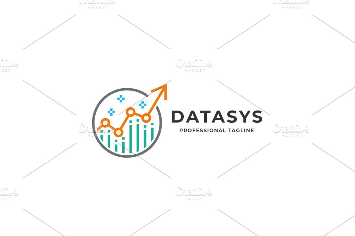 Data Analysis Logo, a Branding & Logo Template by Design_Planet