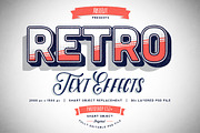 30 Retro Vintage Text Effects, a Layer Style Add-On by Ivan Rosenberg ...