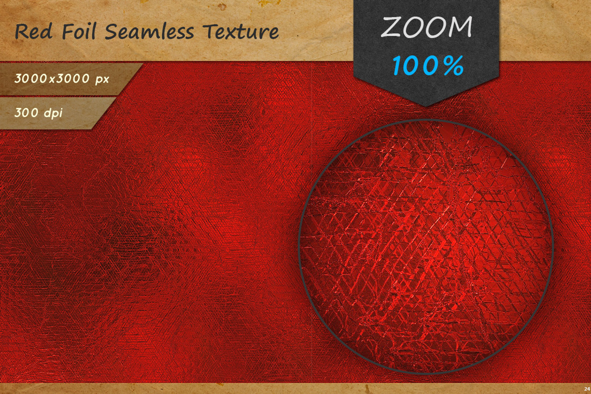 Red Foil Seamless HD Texture, a Texture Graphic by Marabu Textures ...