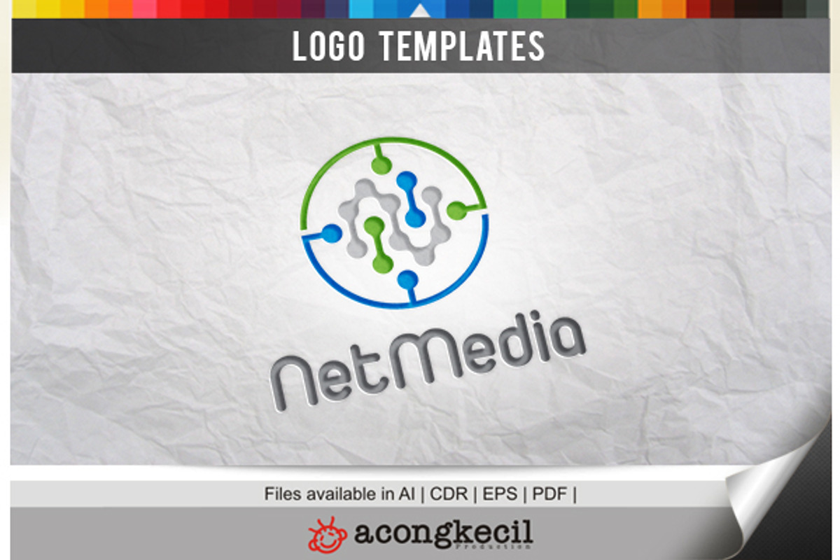 Net Media V2, a Branding & Logo Template by Acongraphic