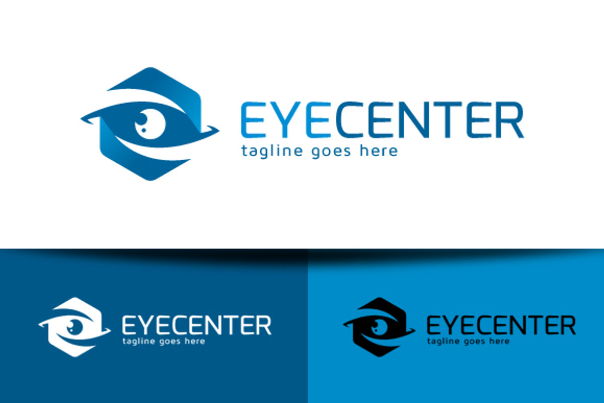 Eye Center Logo Template, a Branding & Logo Template by gunaonedesign