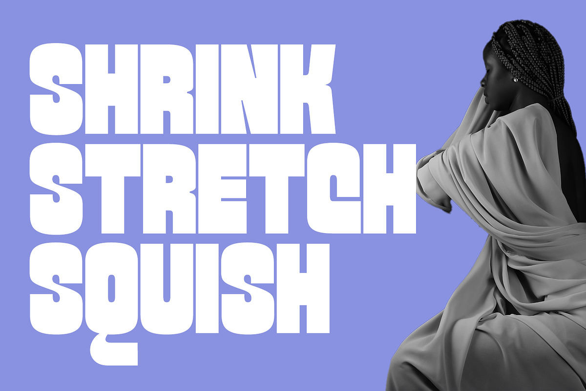 Montrica Display, a Sans Serif Font by Foxtype