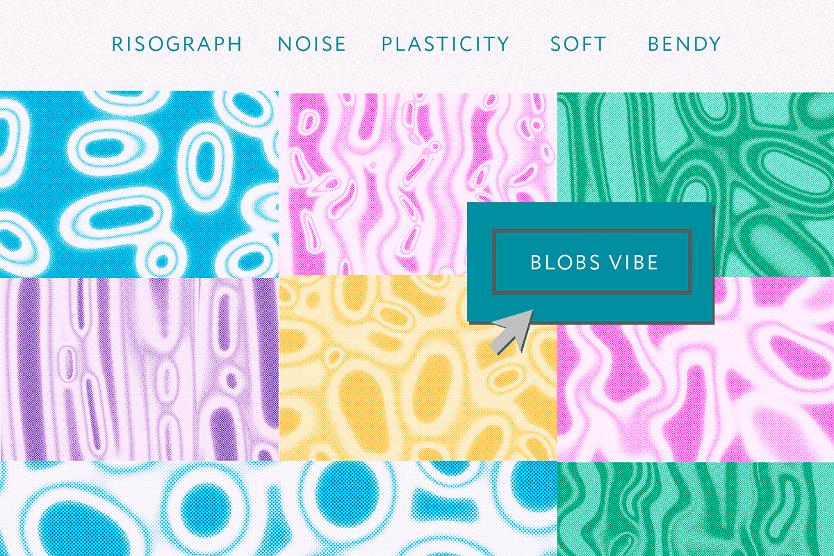 Graffiti blobs -abstract backgrounds